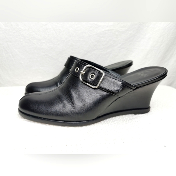 Coach | Shoes | Coach Bethany Y2k Wedged Buckle Clogs | Poshmark